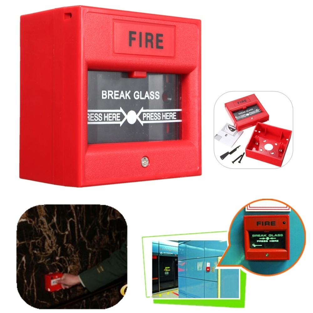 Break Glass Fire Emergency Door Release Red (CA-A001A) | Informed ...