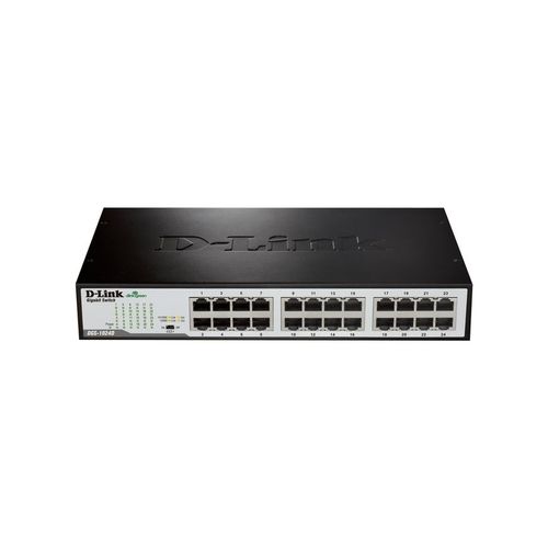 DGS-1024D 24-Port Unmanaged Gigabit Switch - Black | Informed Systems Store