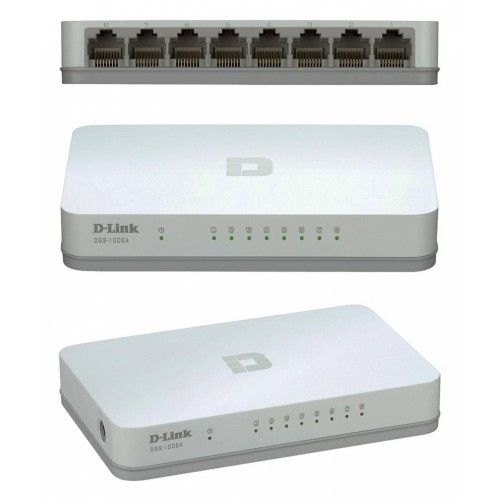D-Link 8-Port Switch | Informed Systems Store