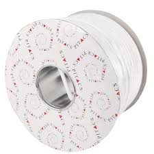 6-Core White Burglar Security Alarm Cable 100m | Informed Systems Store