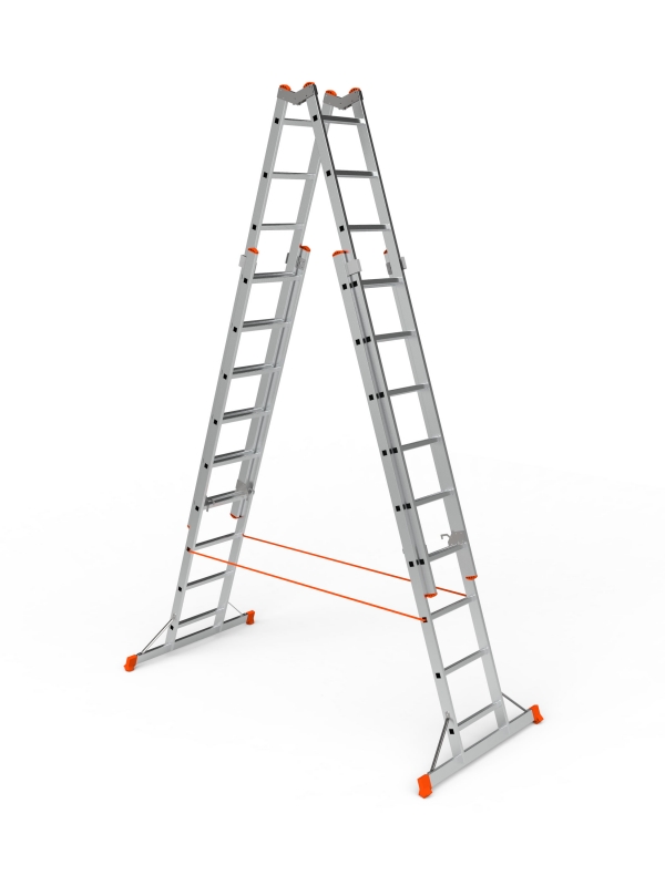 Aluminum Folding Ladder 2 X 9 | Informed Systems Store