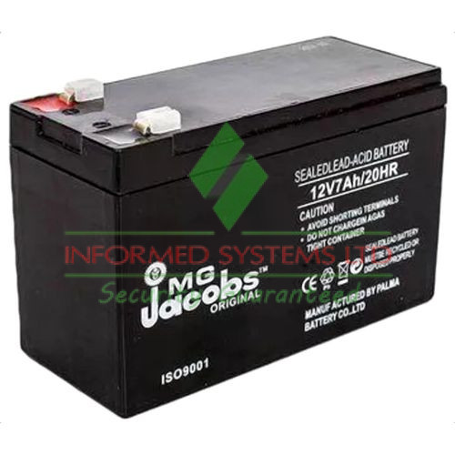 JACOBS 12V Battery 12V 7.2Ah UPS Battery 20HR | Informed Systems Store